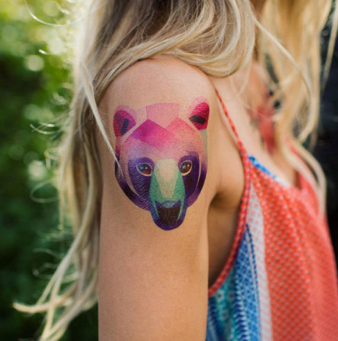 Inspiração: tatuagens sem contorno – Depois Dos Quinze