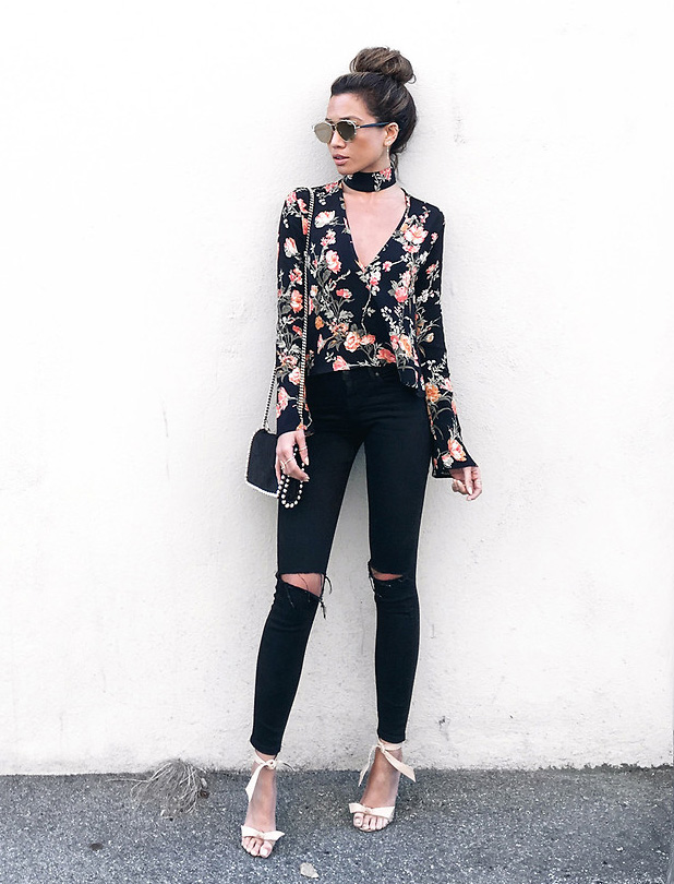 Inspiração: looks para uma primavera ainda mais floral – Depois Dos Quinze