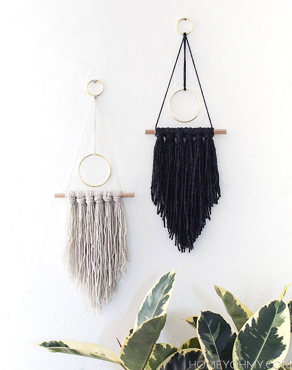 Decoração e artesanato: projetos de DIY lindos feitos com macramê ...